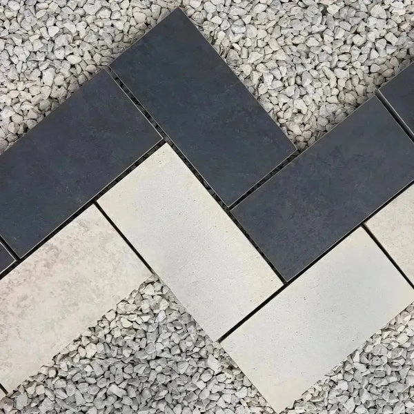 County Anthracite Porcelain Edging Setts 200x100x20 | Stone Paving Direct