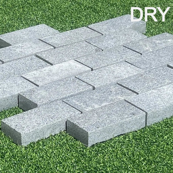 Blue Grey Granite Setts Sawn Edges 200x100x30 | Stone Paving Direct