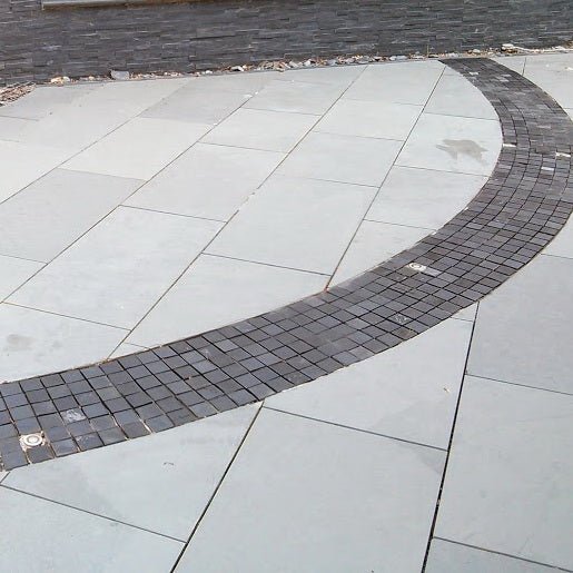 Grey Slate Paving Slabs, Brazilian Slate 600x600x20mm | Stone Paving Direct
