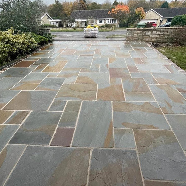 Indian York Sandstone Paving Slabs 900 x 600 | Stone Paving Direct