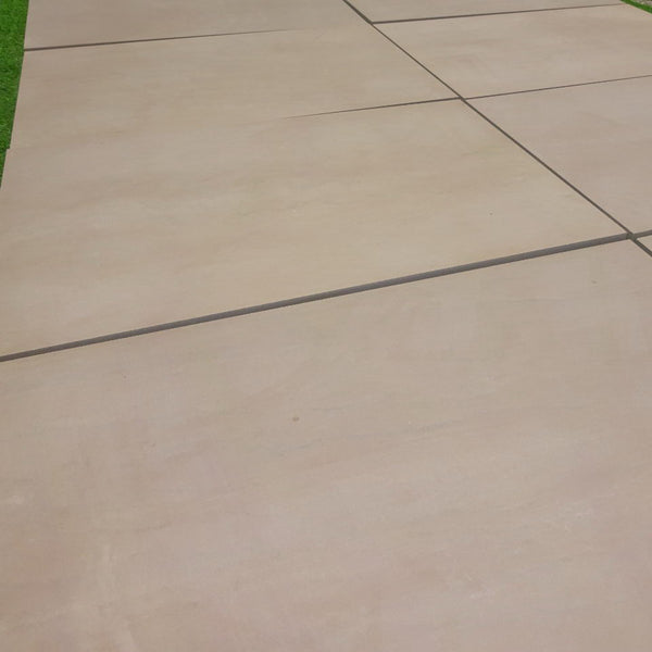 Smooth Indian Sandstone Paving Slabs Raj Green 900x600 | Stone Paving ...