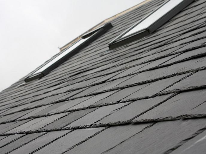 Chinese Roof Slate Tiles, Black Roofing Slate 600x300x5-7mm | Stone ...