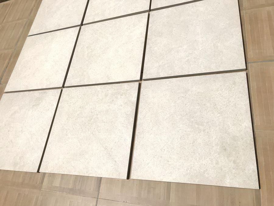 Cream Porcelain Paving Slabs 600x600 | Outdoor Porcelain Tiles | Stone ...