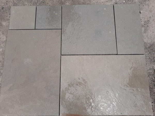 Dove Grey Limestone Paving Patio Slabs | Stone Paving Direct