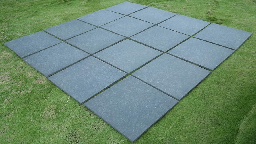 Bluestone Natural Porcelain Paving Slabs 600x600 | Stone Paving Direct